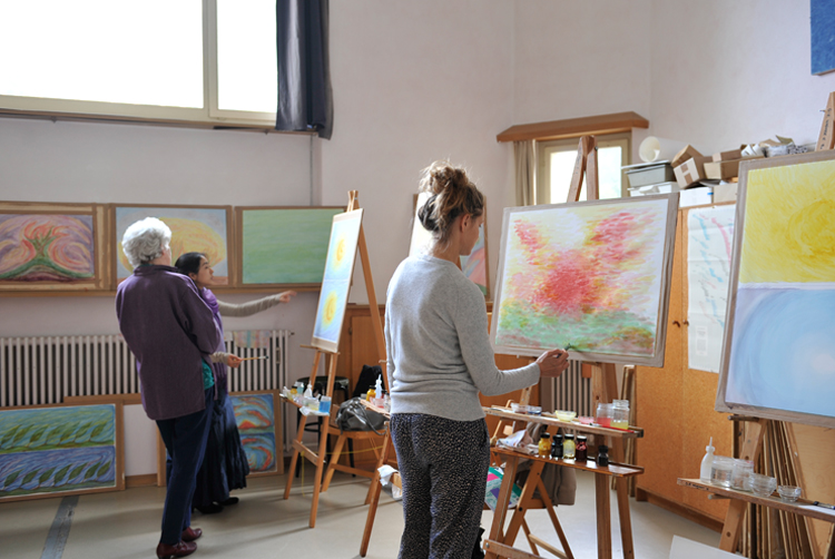 Rudolf Steiner Painting School | Part-time Training - Rudolf Steiner ...