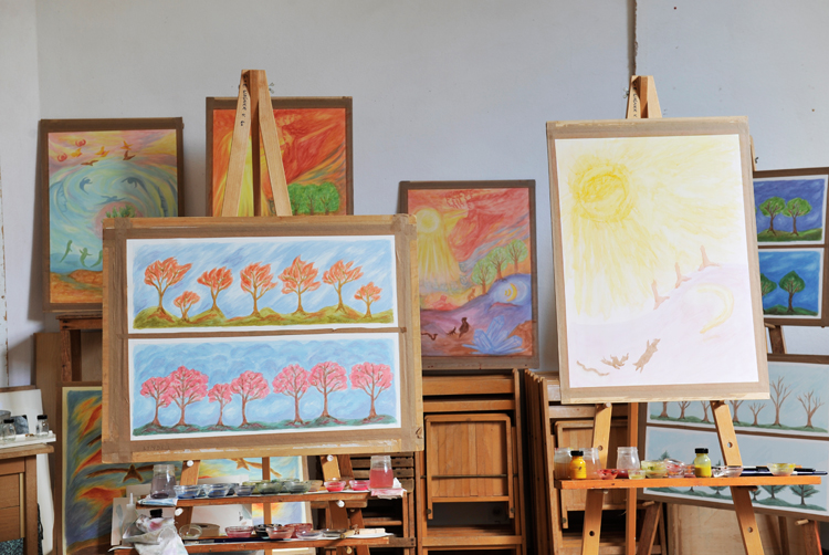 Rudolf Steiner Painting School | Part-Time Training - Rudolf Steiner ...
